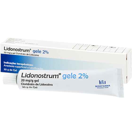 Lidonostrum Gele 2% 20 mg/g - Nossa Farmácia - A sua farmácia online ...