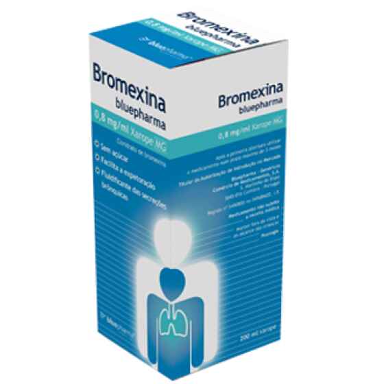 Bromexina Bluepharma 0.8 mg/ml - Nossa Farmácia - A sua farmácia online ...