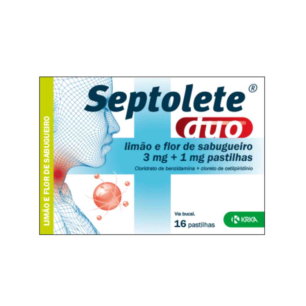 Septolete Duo limão e flor de sabugueiro 3 mg + 1 mg - Nossa Farmácia ...