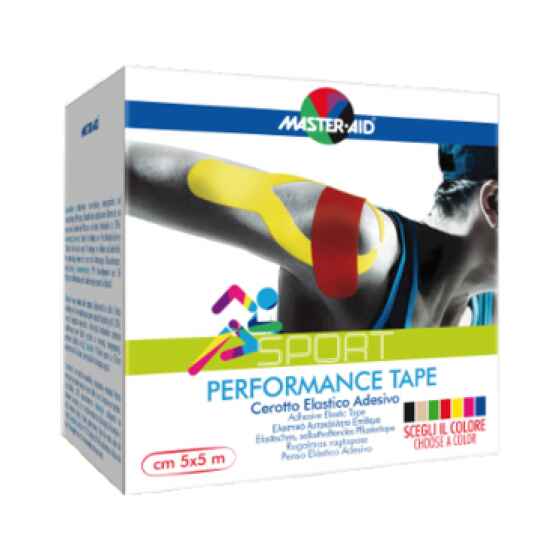 Master-aid Sport Fita Adesiva Neuromuscular Performance Tape 5cmx5cm ...