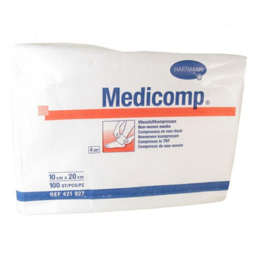 Medicomp Compressa 10x20cm 100 - Nossa Farmácia - A sua farmácia online ...