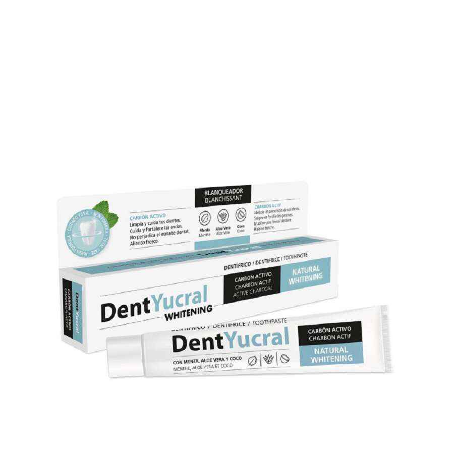 Dentyucral Pasta Dent Branq Carvão Activado 75ml - Nossa Farmácia - A ...