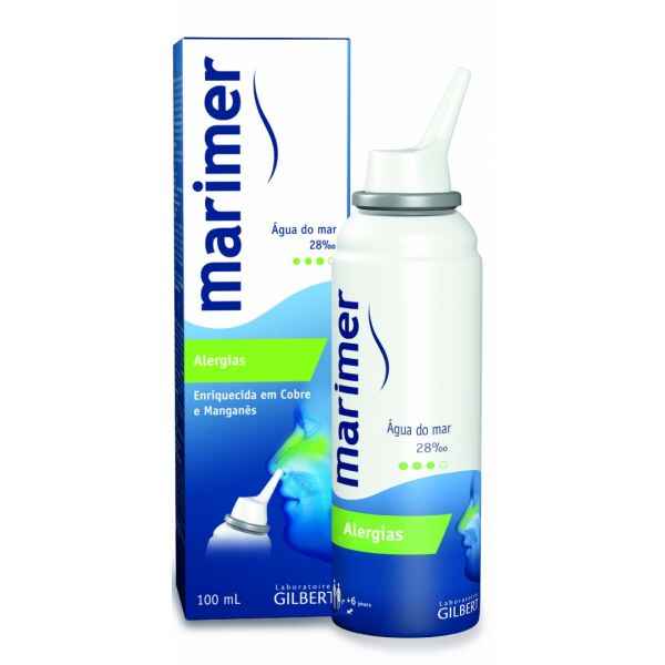 Marimer Spray Nasal Água Mar 28% Alergias 100ml - Nossa Farmácia - A ...