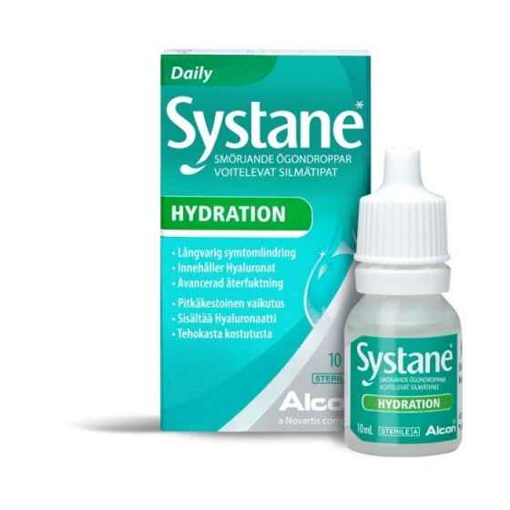 Systane Hydration Gotas Oft Lubrificante 10ml - Nossa Farmácia - A sua ...