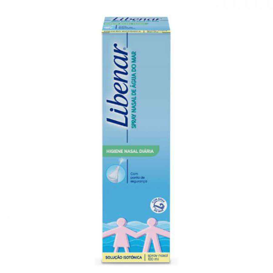 Libenar Spray Nasal Água Mar Isotónica 100ml - Nossa Farmácia - A sua ...
