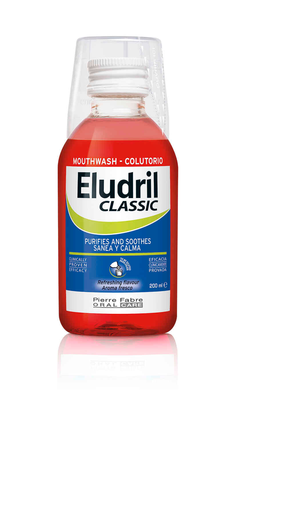 Eludril Classic Colutório C/ Copo Doseador 200ml - Nossa Farmácia - A ...