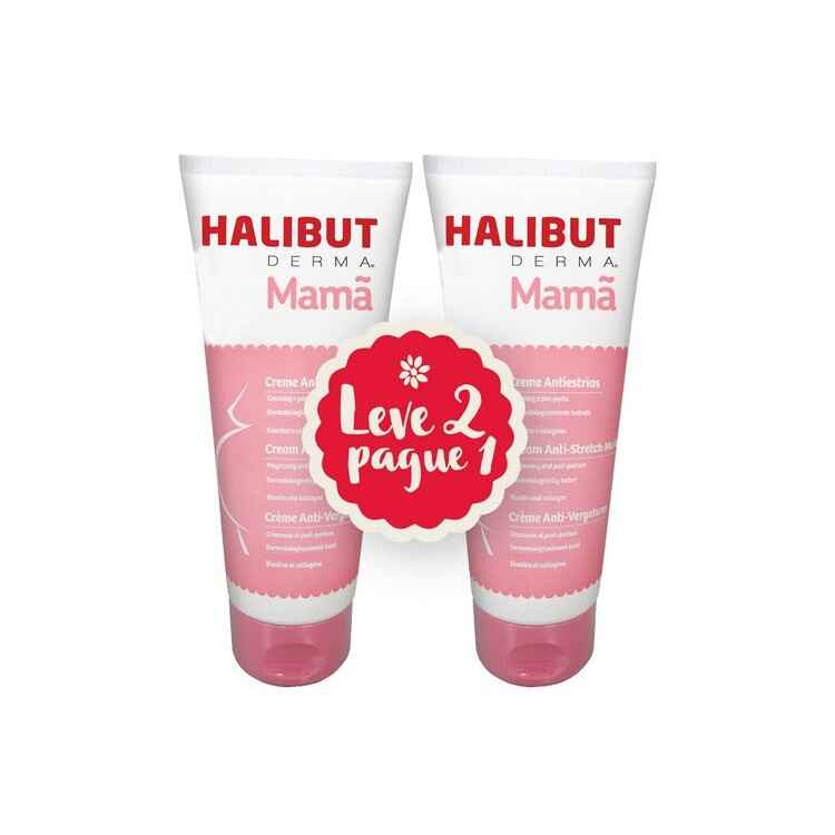 Halibut Derma Promo Duo Creme Estrias 2x200ml + Oferta 2ª Embalagem ...