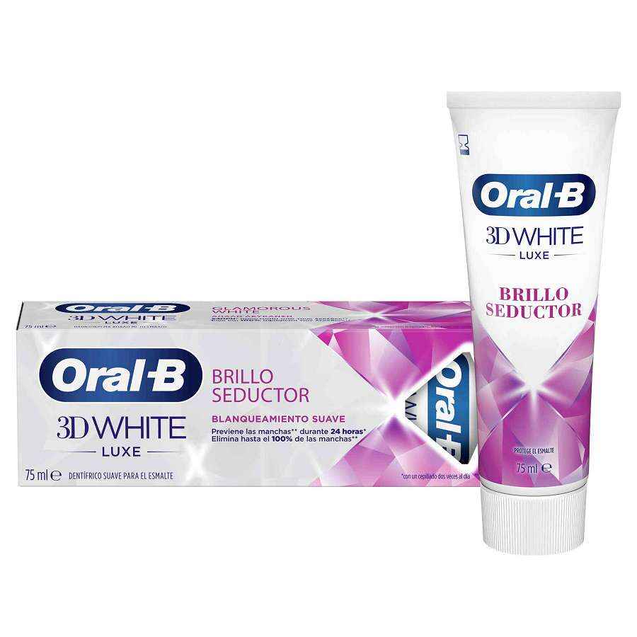 Oral B 3d White Luxe Pasta Dent Brilho Glamoroso 75ml - Nossa Farmácia ...