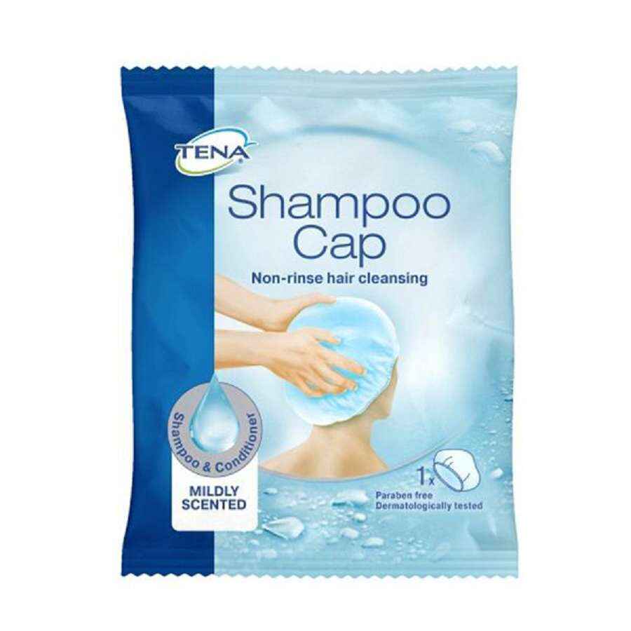 Tena Shampoo Cap Touca C/ Champô/condicionador S/ Enxaguar - Nossa ...