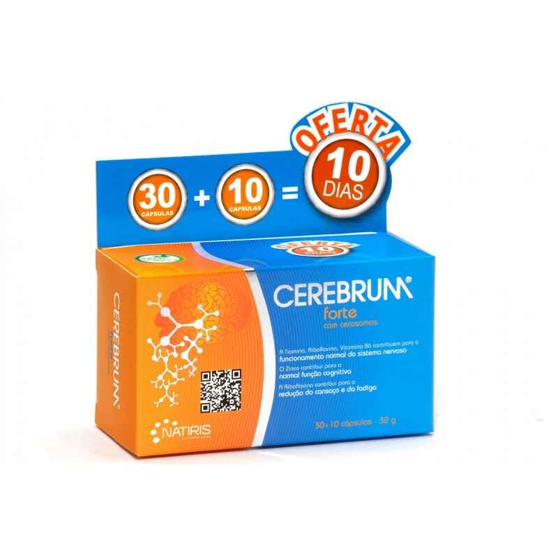 Cerebrum Forte Promo Cáps C/ Cerosomas 30 + Oferta Cáps C/ Cerosomas 10 ...