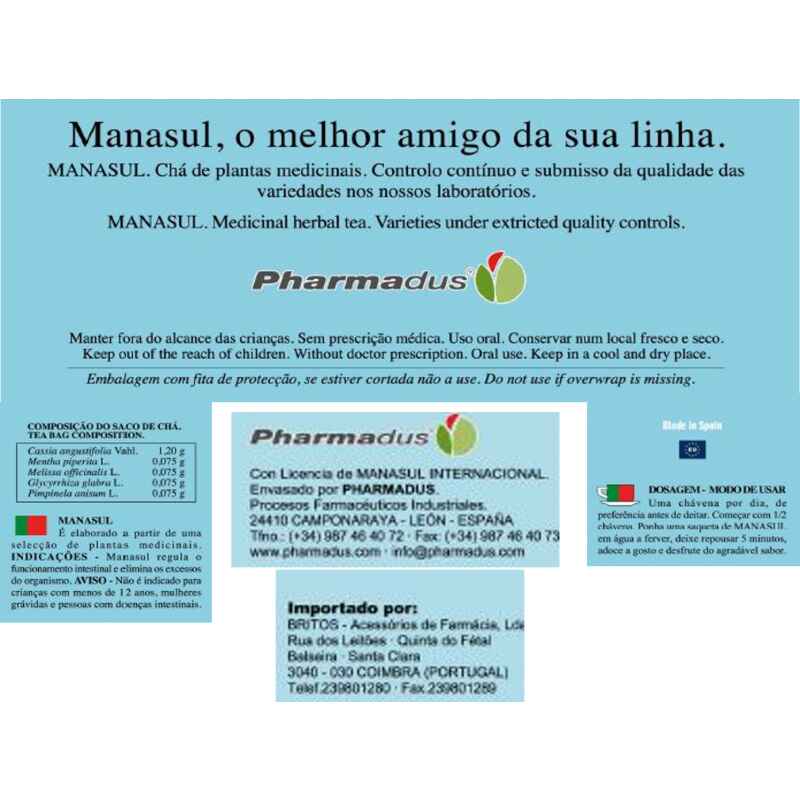 Manasul Chá Saq 10 - Nossa Farmácia - A sua farmácia online que entrega ...