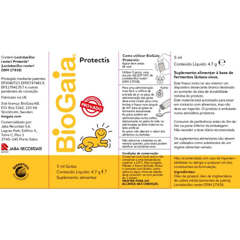 Biogaia Gotas 5ml - Nossa Farmácia - A sua farmácia online que entrega ...