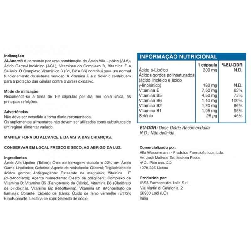 Alanerv Cáps 30 - Nossa Farmácia - A sua farmácia online que entrega em ...