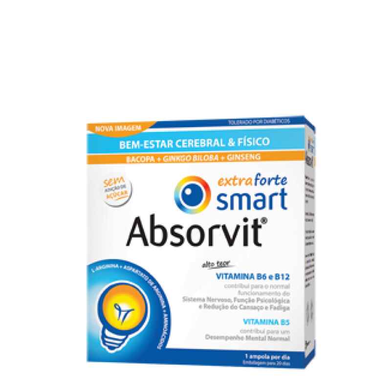 Absorvit Smart Extra Forte Amp Beb 30x10ml - Nossa Farmácia - A sua ...