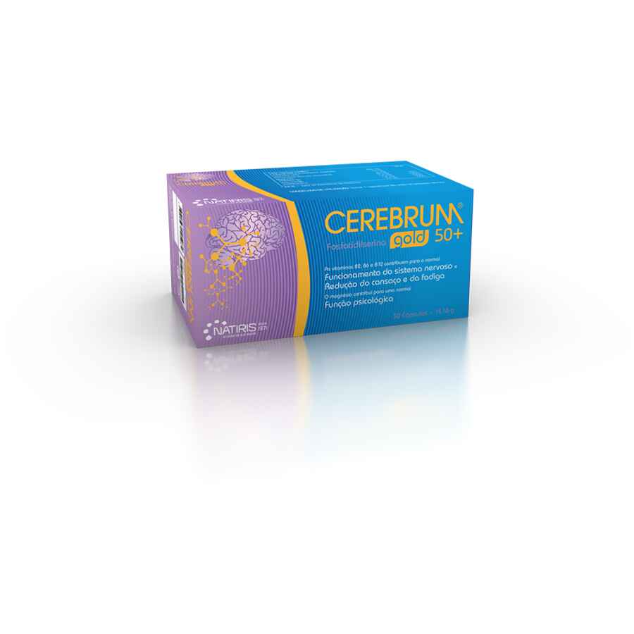 Cerebrum Gold 50+ Cáps 30 - Nossa Farmácia - A sua farmácia online que ...