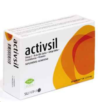 Activsil Cáps 30 - Nossa Farmácia - A sua farmácia online que entrega em todo o país