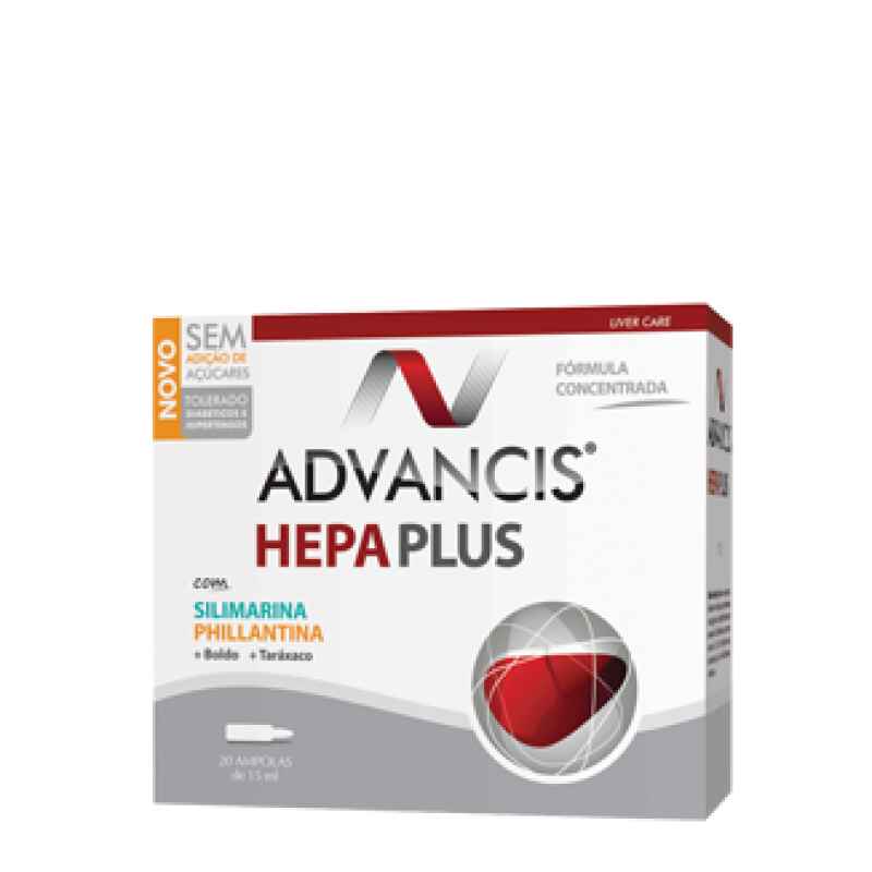 Advancis Hepa Plus Amp 20x15ml - Nossa Farmácia - A sua farmácia online ...