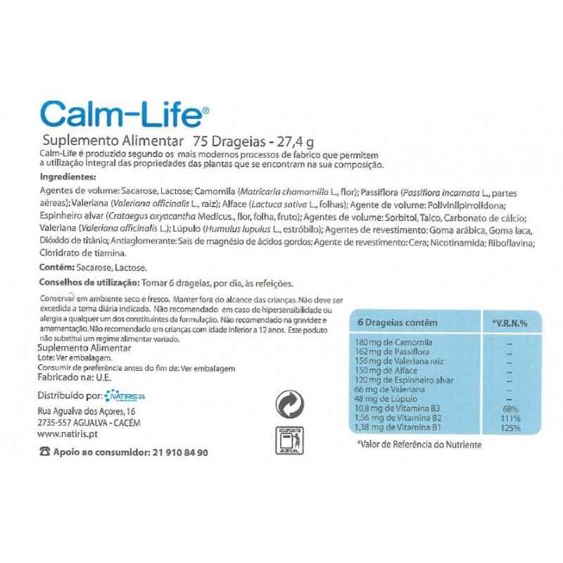 Calm-life Drageias 75 - Nossa Farmácia - A sua farmácia online que ...