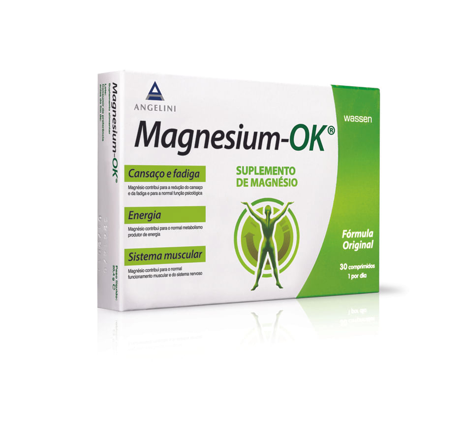 Magnesium-ok Comp 30 - Nossa Farmácia - A sua farmácia online que ...