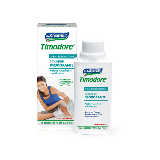 Timodore Pó Desodorizante 250g - Nossa Farmácia - A sua farmácia online ...