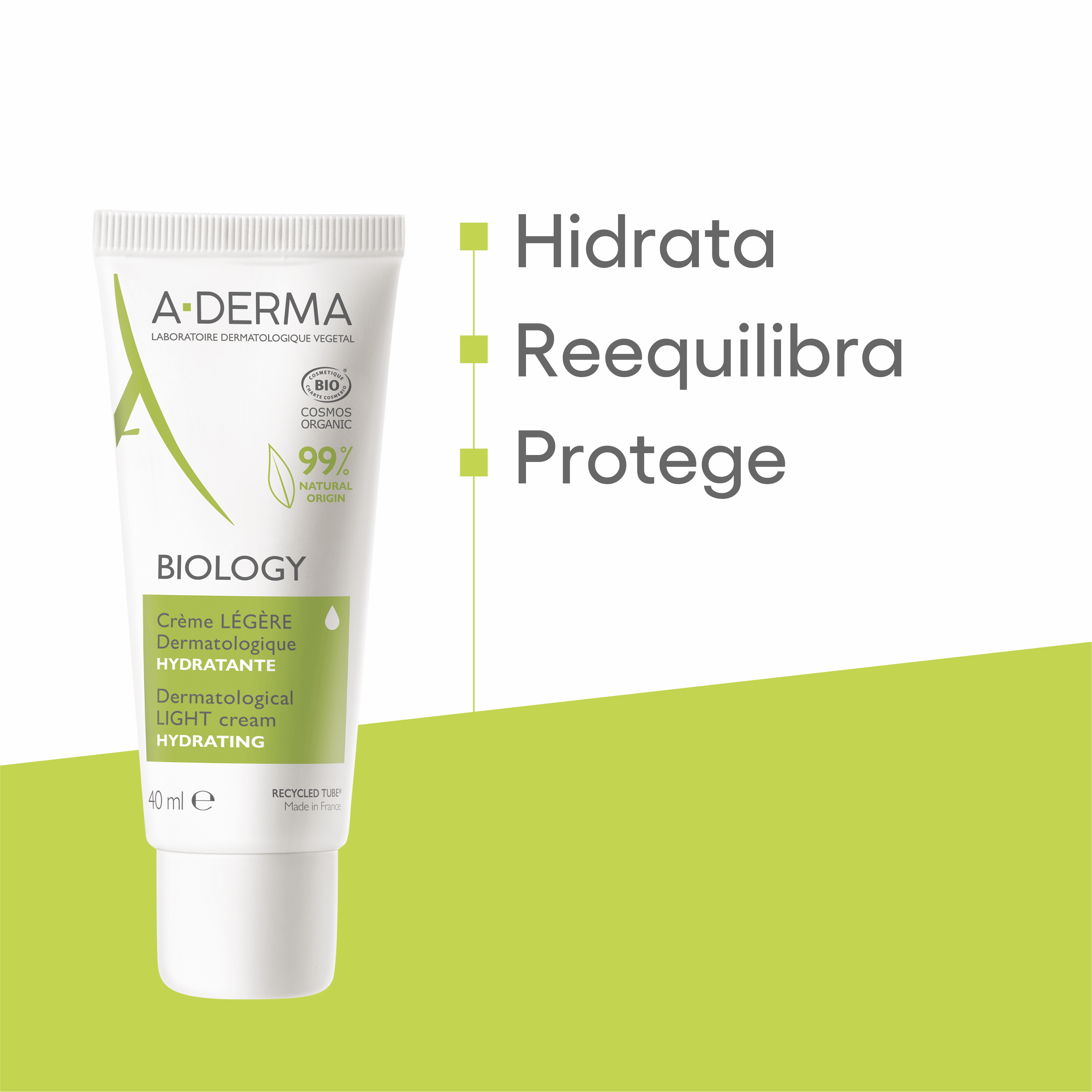 A-derma Biology Creme Ligeiro Hidrat 40ml - Nossa Farmácia - A sua ...