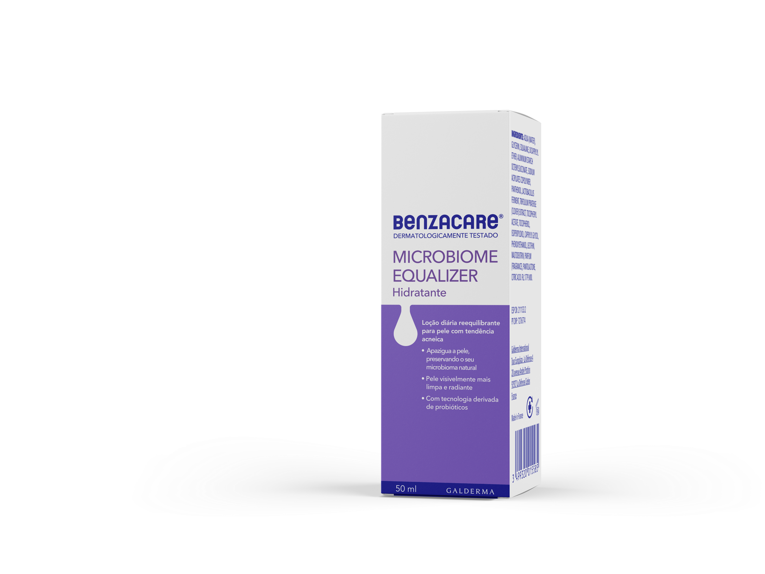 Benzacare Microbiome Equalizer Loção Hidrat Diária 50ml - Nossa ...