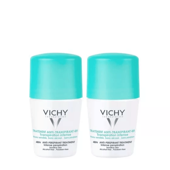 Vichy Deo Promo Duo Roll On Transpiração Intensa 2x50ml + Desc 50% 2ª ...