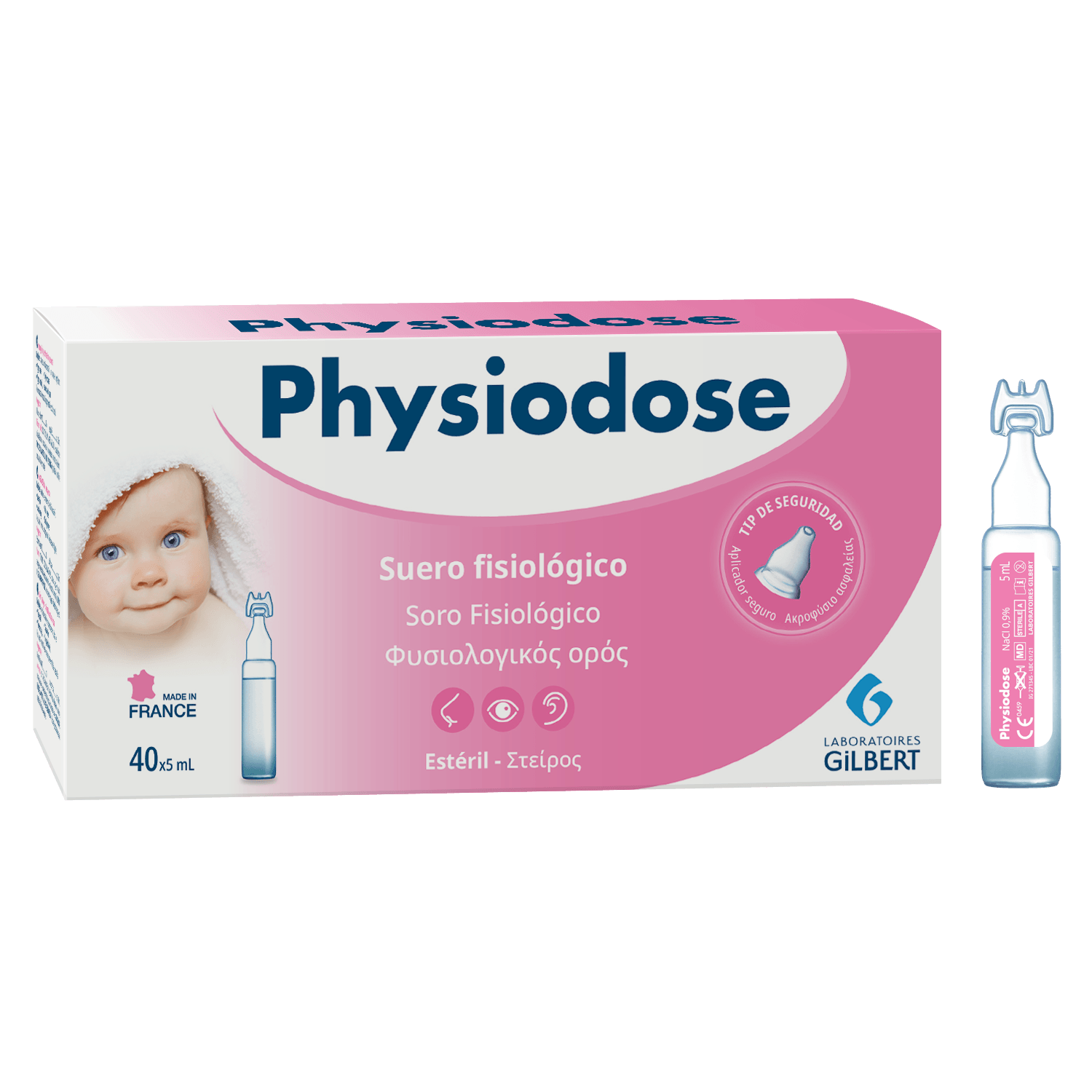 Physiodose Soro Fisiol Infantil 40x5ml - Nossa Farmácia - A sua ...