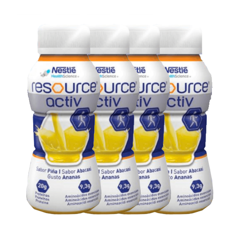 Resource Activ Sol Abacaxi 4x200ml - Nossa Farmácia - A sua farmácia ...