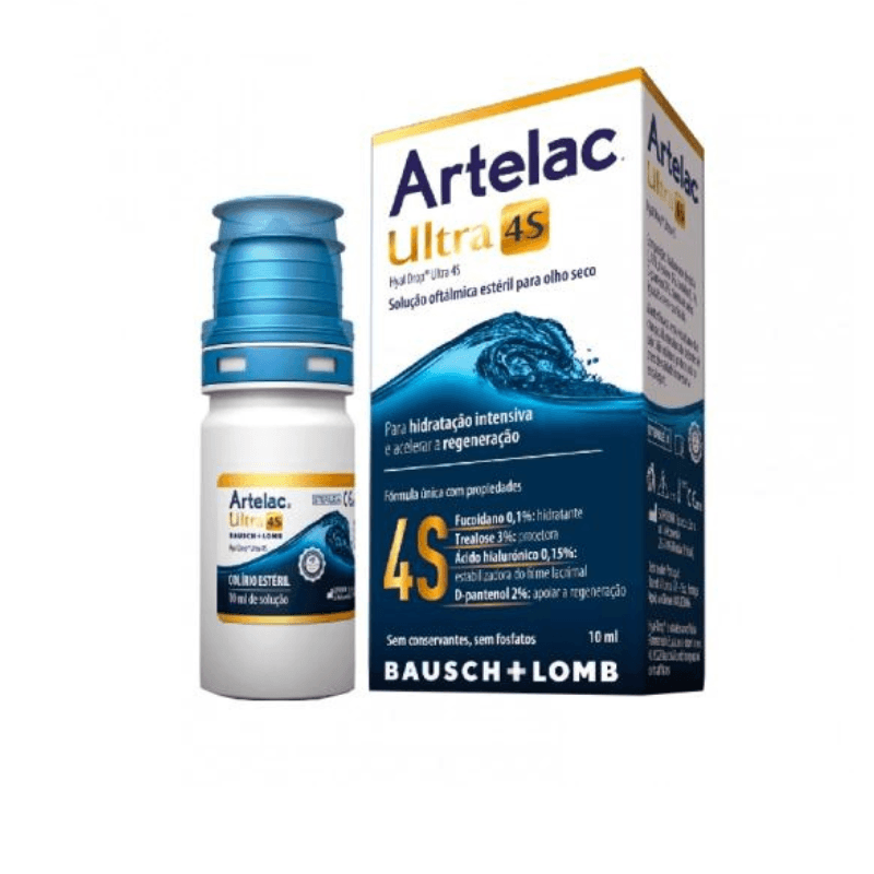 Artelac Ultra 4S Sol Col Multidose Olho Seco 10ml - Nossa Farmácia - A ...